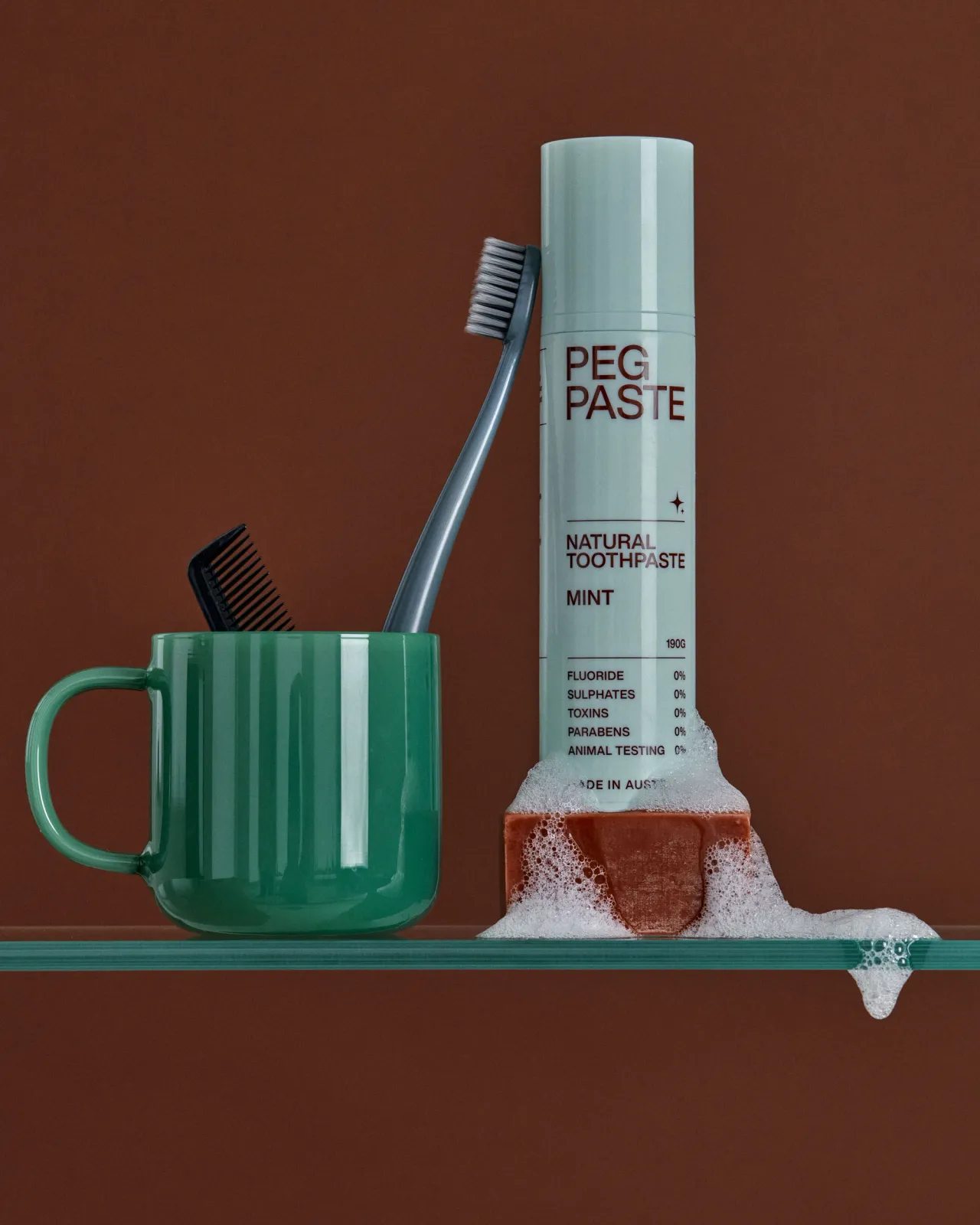Peg Paste - Natural Mint Toothpaste – Something Special Concept Store